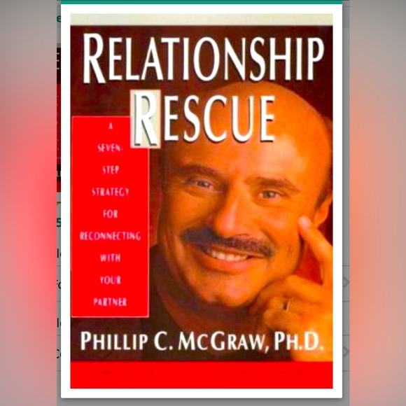 book | Office | Relationship Rescue Dr Phillip Mcgraw Hardcover Book ...